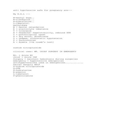 Antihypertensive | PDF