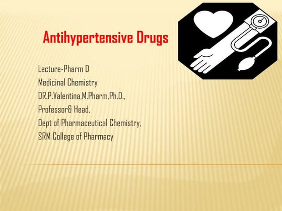 SAR and Synthesis of adrenergic blockers | PPT