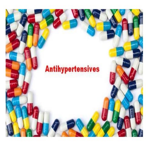 Antihypertensives | PPTX