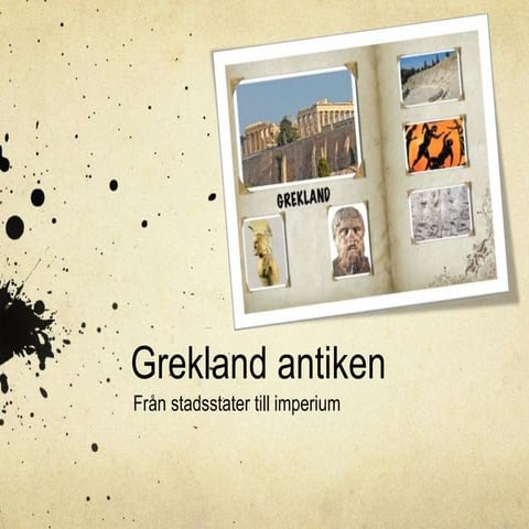 Antiken grekland | PPTX