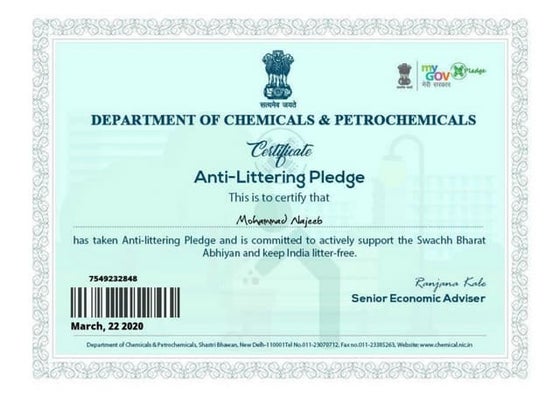 Fuel conservation pledge | PPT