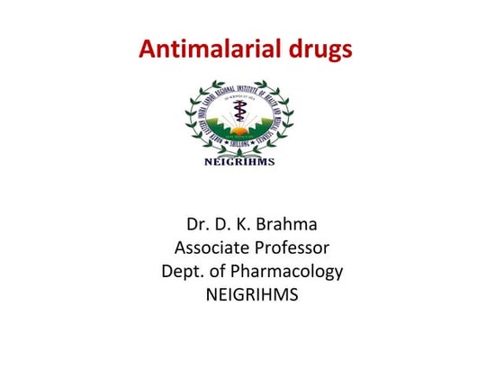 Antiamoebic drugs | PPT