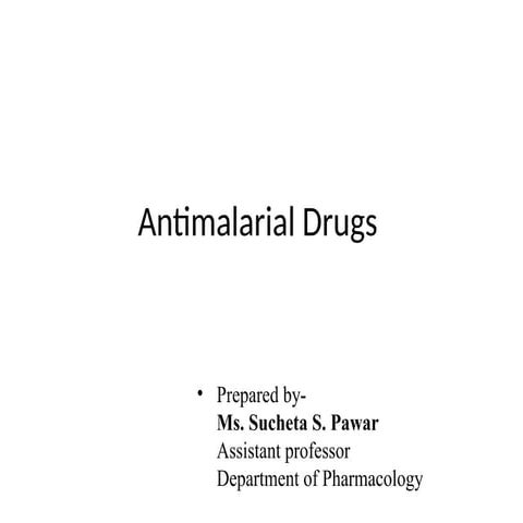Antimalarial_agents or Drugs ppt0_PPT.pptx