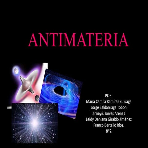 Antimateria | PPTX