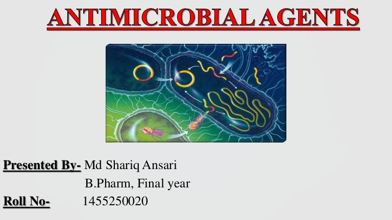 Antimicrobial agents