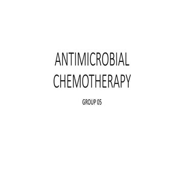 ANTIMICROBIAL CHEMOTHERAPY group 05.pptx