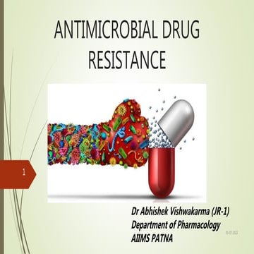 ANTIMICROBIAL DRUG RESISTANCE.pptx