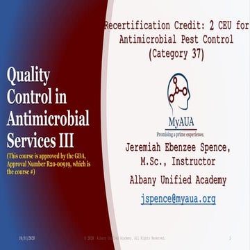 Cleaning & disinfection in poultry | PPTX