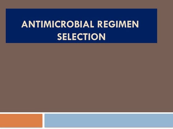 Guidelines for rational use of antibiotics in surgical prophylaxis | PPT