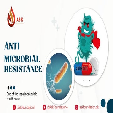 Anti Microbial Resistance | PDF