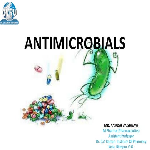 Antimicrobials | PDF