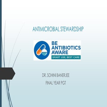 Antimicrobial stewardship | PDF
