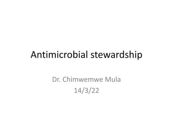 ANTIMICROBIAL STEWARDSHIP - IMPORTANT POINTS.pdf