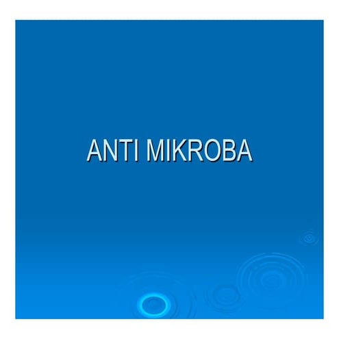 Ppt antibiotik | PDF