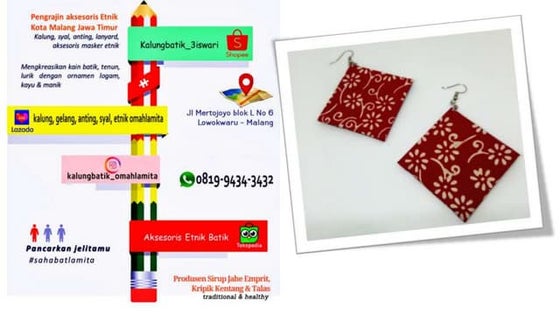 Anting Wanita Etnik Di Shopee Kota Jakarta Barat DKI | PPT