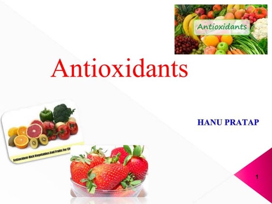 Antioxidant | PPT