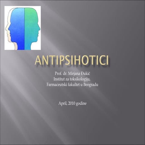 Antipsihotici 2010 | PPT
