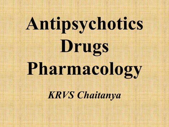 Anti psychotics | PPT