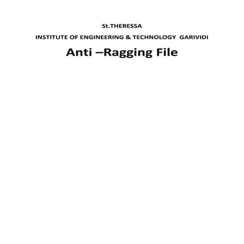 Antiragging | PDF | Technology & Computing