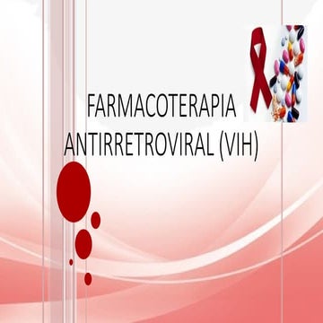 Antirretrovirales para el VIH-SIDA | PPT