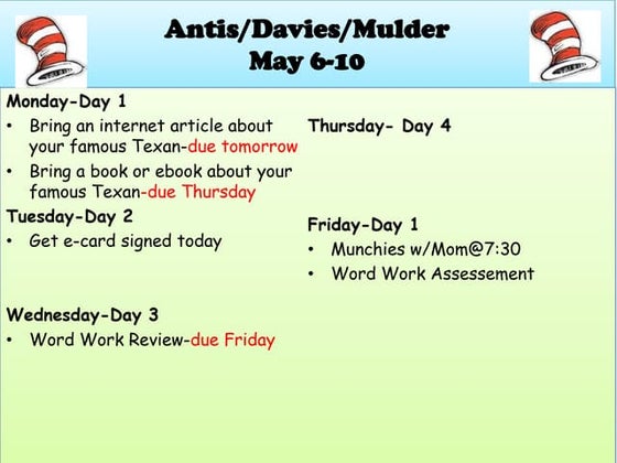 Homework Powerpoint | PPTX