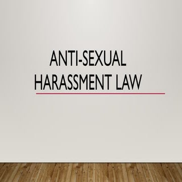 anti sexual harassment law philippi.pptx