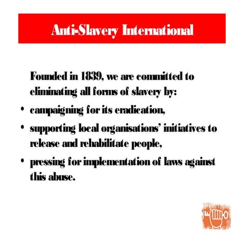 Anti slavery | PPT