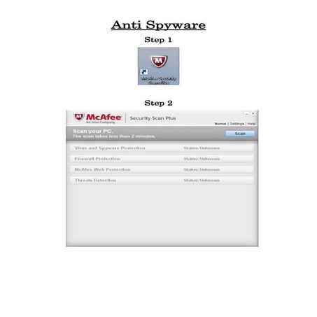 Anti spyware (Microsoft Word) | DOCX | Technology & Computing