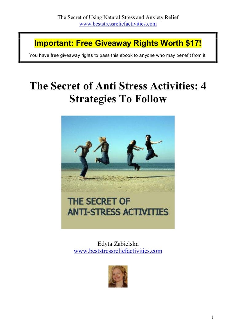 Anti Stress Activities anti-stress-activities