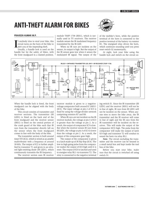 Anti bag snatching alarm | PDF | Home Security | Home & Garden