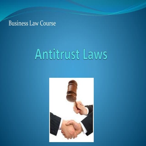 Antitrust | PPT