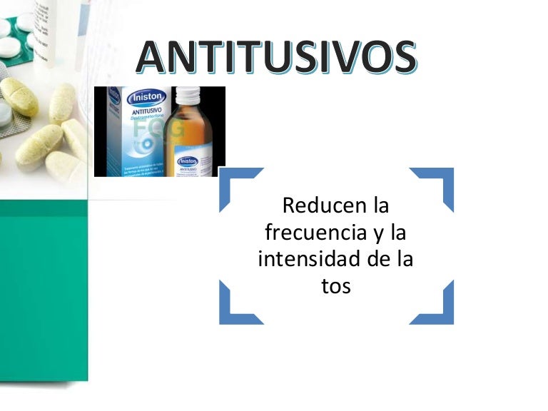 Antitusivos farmaco