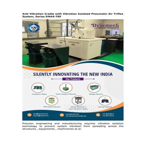 Inertial Mass and Pneumatic Air Isolators in Cradle CMM Vibration ...