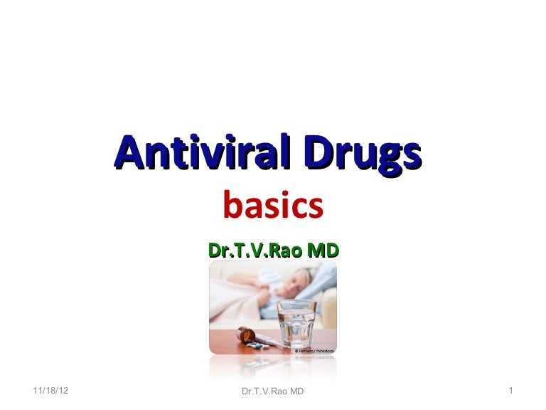 Antiviral drugs