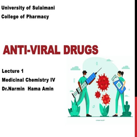 Anti-Viral Drugs/Medicinal Chemistry | PDF