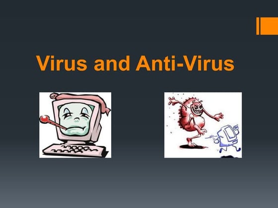 ANTIVIRUS AND VIRUS Powerpoint presentation | PPTX