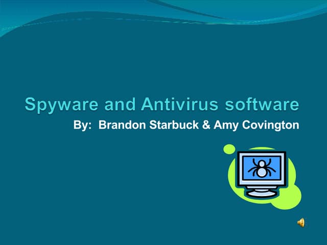 Antivirus software | PPTX