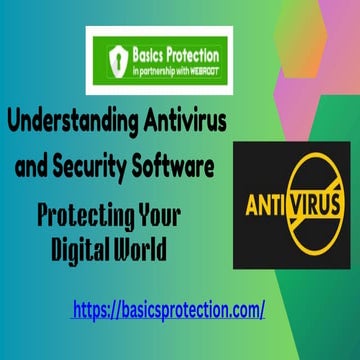 antivirus and security software | basics | PPTX