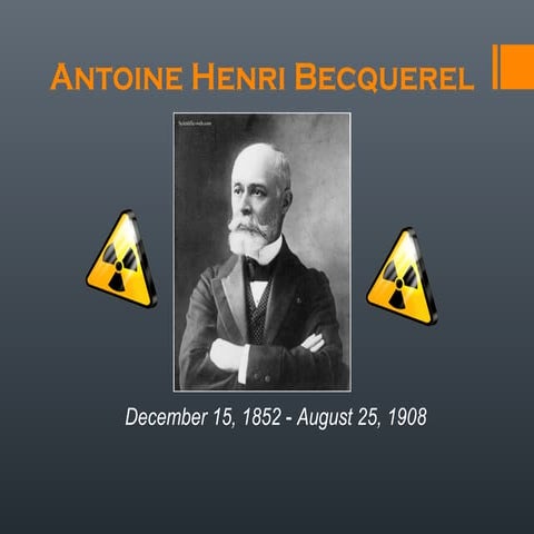 Antoine henri becquerel | PPS