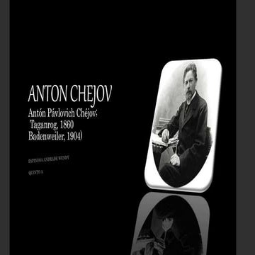 Anton Chejov | PPTX