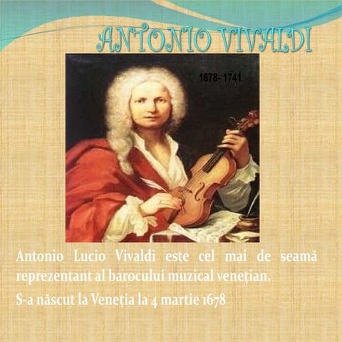 Antonio vivaldi | PPT