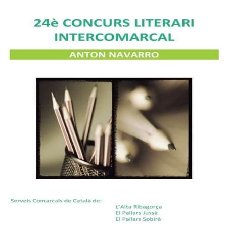 Concurs Literari Intercomarcal "Anton Navarro" | DOCX