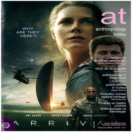 Antropologia em Hollywood - filme A Chegada | PDF