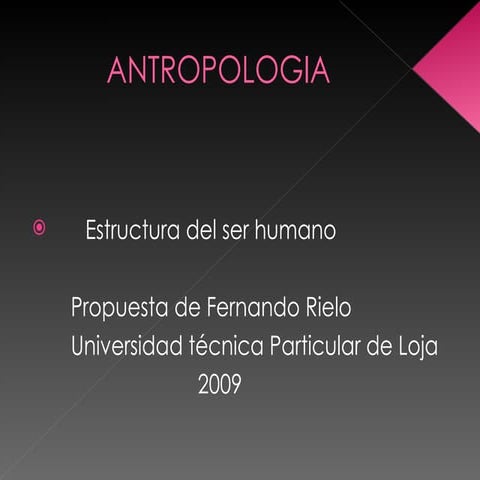 Estructura Del Ser Humano | PPT