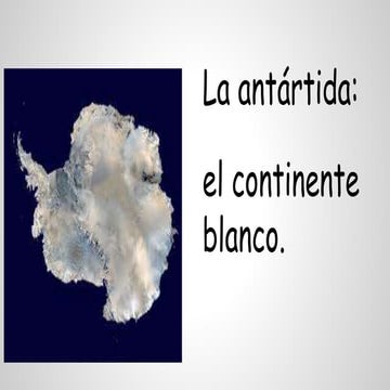 Antártida | PPTX