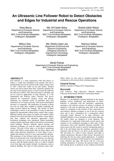 HUMAN FOLLOWING ROBOT | PPTX