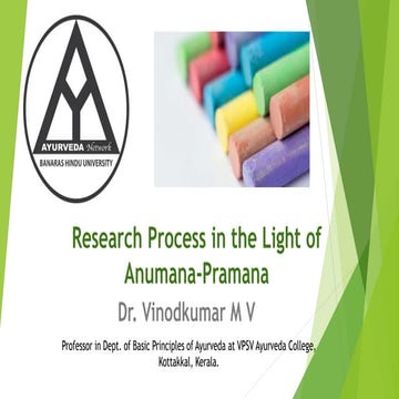 Anumana and Research Methods | PPTX