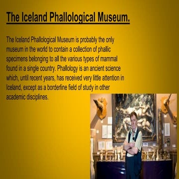 An unusual museum | PPT