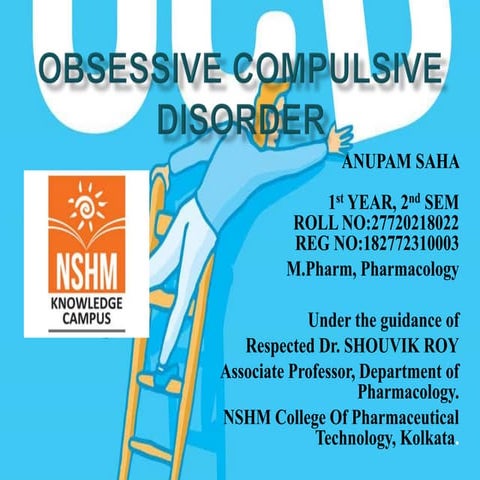 Obsessive Compulsive Disorder | PPTX | Physical Therapy | Wellness