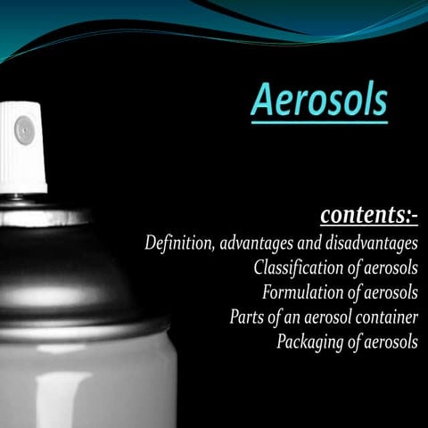 Aerosols | PPT